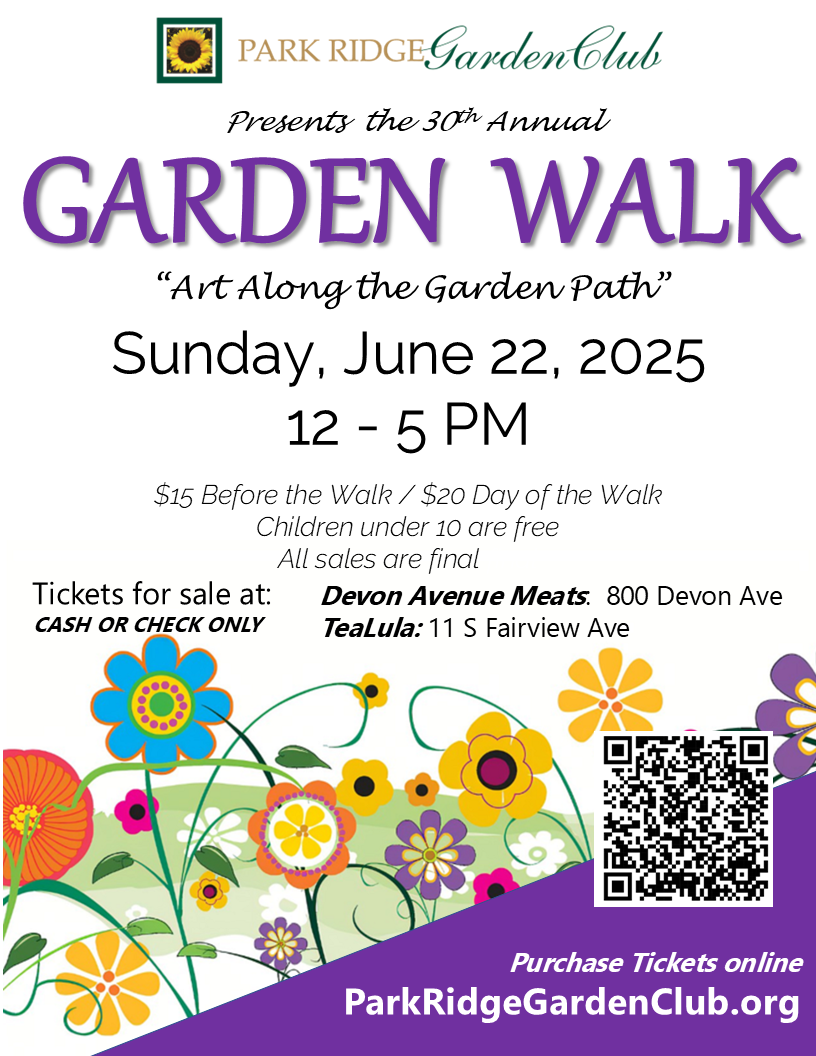 Annual Garden Walk - Park Ridge Garden Club